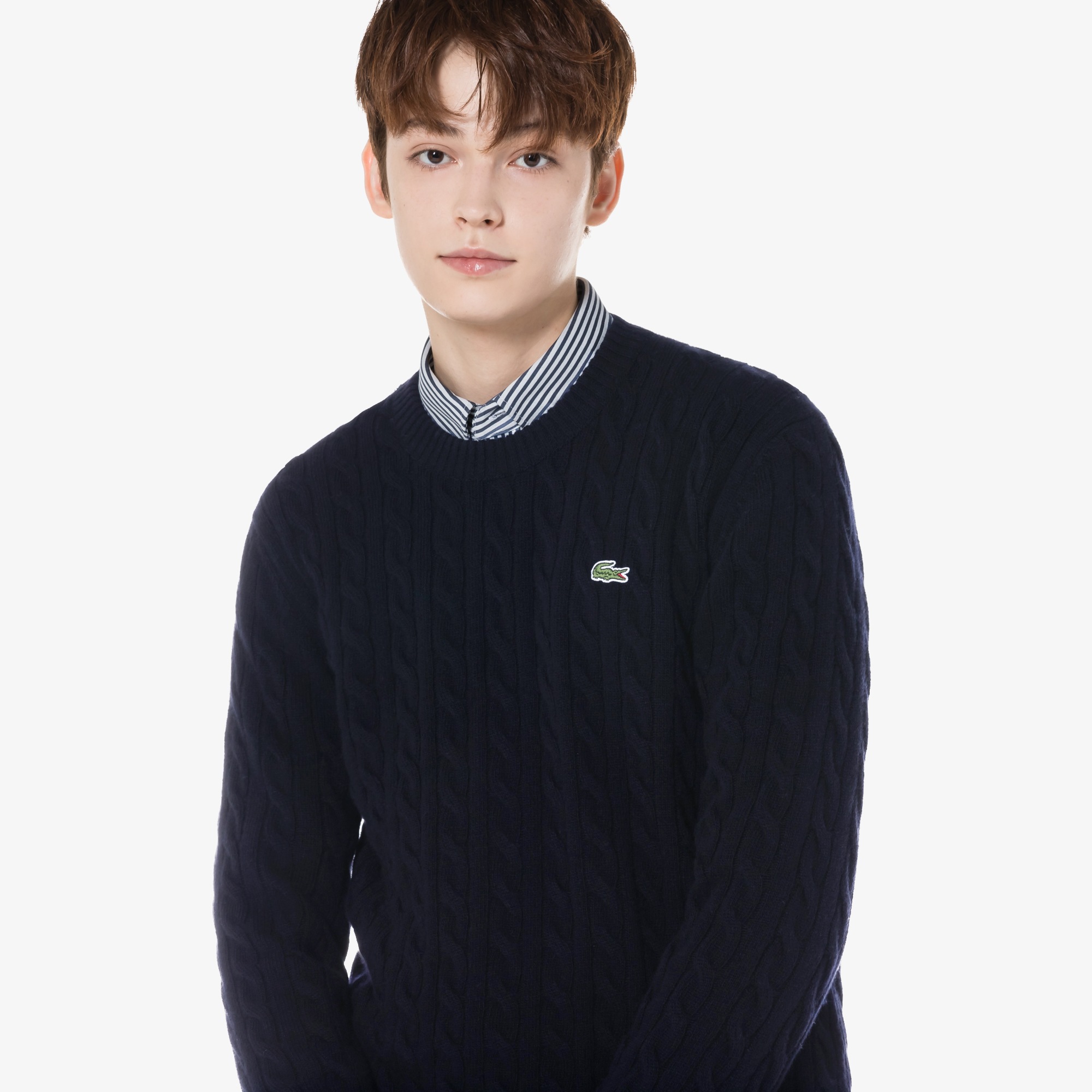 남성 케이블 풀오버 라코스테 신상품 New 2023 Lacoste